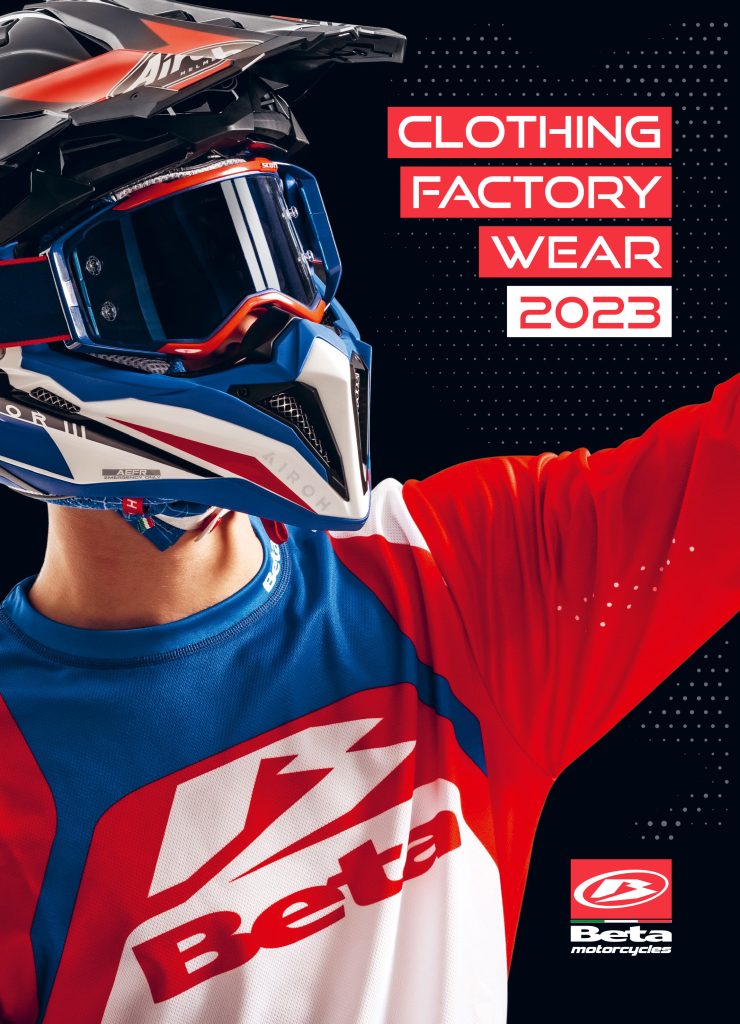 Beta clothing factory wear 2023 cover - Beta motorcycles